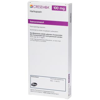 Cresemba 100 mg 14 St mit dem E-Rezept kaufen - Shop Apotheke