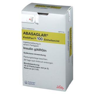 ABASAGLAR® KwikPen™ 100 Einheiten/ml 10x3 ml mit dem E-Rezept kaufen ...