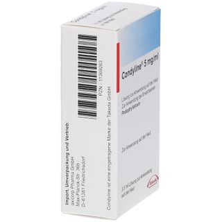 Condyline 5 mg/ml 3,5 ml mit dem E-Rezept kaufen - Shop Apotheke