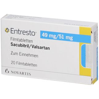Entresto® 49 mg/51 mg 20 St mit dem E-Rezept kaufen - Shop Apotheke