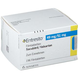 Entresto® 49 mg/51 mg 196 St mit dem E-Rezept kaufen - Shop Apotheke