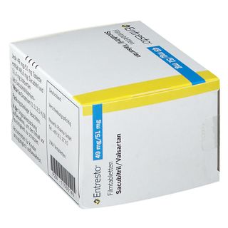 Entresto® 49 mg/51 mg 196 St mit dem E-Rezept kaufen - Shop Apotheke