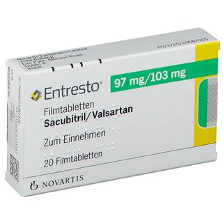 Entresto® 97 mg/103 mg 20 St mit dem E-Rezept kaufen - Shop Apotheke