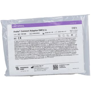 Fresenius Freka Connect Adapter ENFIT-LuerLock 1x15 St - Shop Apotheke
