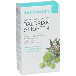 Bakanasan® BALDRIAN & HOPFEN 80 St - Shop Apotheke