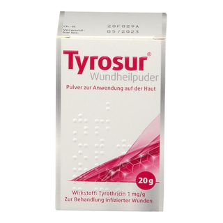 Tyrosur® Wundheilpuder 20 g - Shop Apotheke