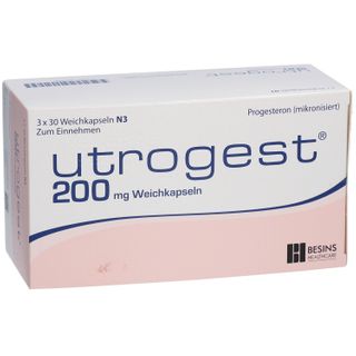 utrogest® 200 mg 90 St mit dem E-Rezept kaufen - Shop Apotheke