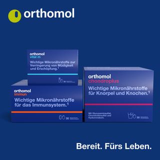 Orthomol Magnesium Plus - für eine normale Muskelfunktion - mit 150 mg ...