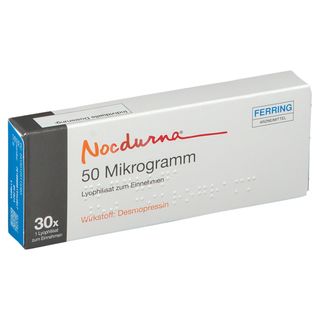 Nocdurna® 50 Mikrogramm 30 St mit dem E-Rezept kaufen - Shop Apotheke