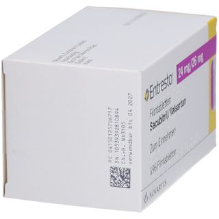 Entresto® 24 mg/26 mg 196 St mit dem E-Rezept kaufen - Shop Apotheke