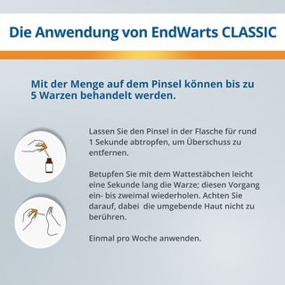 EndWarts CLASSIC: Lösung mit Ameisensäure gegen Warzen und Dornwarzen ...