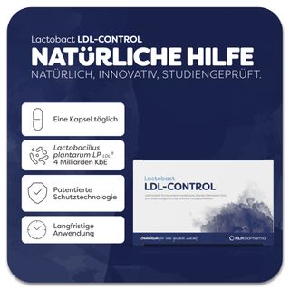 Lactobact LDL-CONTROL - Natürliche Hilfe bei erhöhten Cholesterinwerten ...