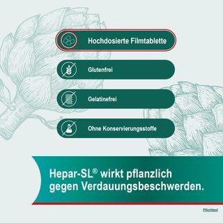Hepar-SL® 640 mg 100 St - Shop Apotheke