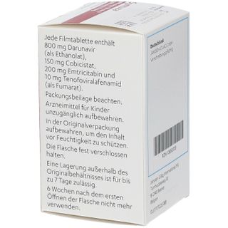 Symtuza® 800 mg/150 mg/200 mg/10 mg 30 St mit dem E-Rezept kaufen ...