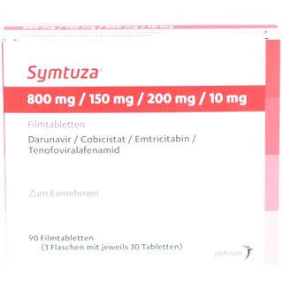 Symtuza® 800 mg/150 mg/200 mg/10 mg 90 St mit dem E-Rezept kaufen ...