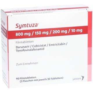 Symtuza® 800 mg/150 mg/200 mg/10 mg 90 St mit dem E-Rezept kaufen ...