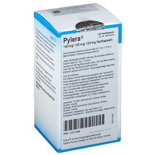 PYLERA® 140 mg/125 mg/125 mg 120 St mit dem E-Rezept kaufen - Shop Apotheke