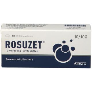 Rosuzet Aristo® 10 mg/10 mg 30 St mit dem E-Rezept kaufen - Shop Apotheke