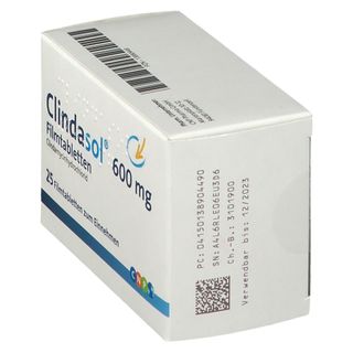 Clindasol 600 mg 25 St mit dem E-Rezept kaufen - Shop Apotheke