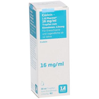 Codein 1A Pharma® 16Mg/Ml 30 ml mit dem E-Rezept kaufen - Shop Apotheke