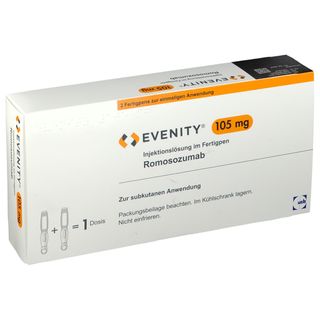 EVENITY® 105 mg 2 St mit dem E-Rezept kaufen - Shop Apotheke