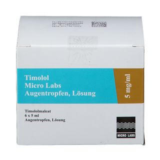 Timolol Micro Labs 5 mg/ml 6x5 ml mit dem E-Rezept kaufen - Shop Apotheke