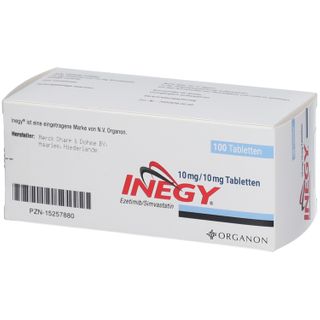 Inegy® 10Mg/10Mg 100 St mit dem E-Rezept kaufen - Shop Apotheke