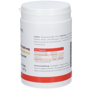 Glucosamin 500 mg + Chondroitin 400 mg Kapseln 540 St - Shop Apotheke