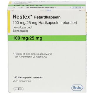 RESTEX 100 mg/25 mg Hartkapseln retardiert 100 St mit dem E-Rezept ...