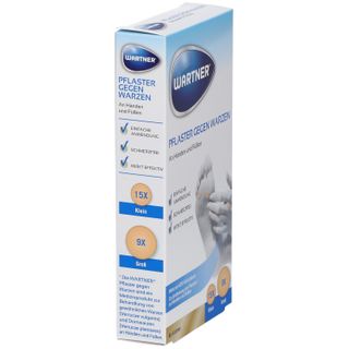 WARTNER® Pflaster gegen Warzen 24 St - Shop Apotheke