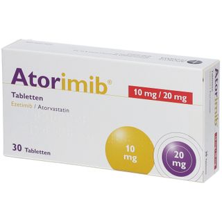 Atorimib® 10 mg/20 mg 30 St mit dem E-Rezept kaufen - Shop Apotheke