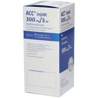 ACC® injekt 300 mg/3 ml 50x3 ml mit dem E-Rezept kaufen - Shop Apotheke