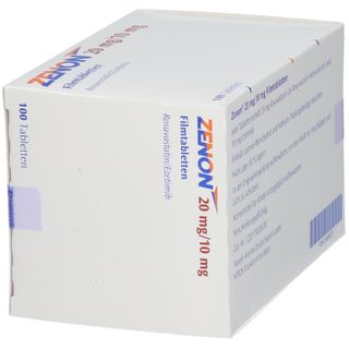 ZENON 20 mg/10 mg Filmtabletten 100 St mit dem E-Rezept kaufen - Shop ...