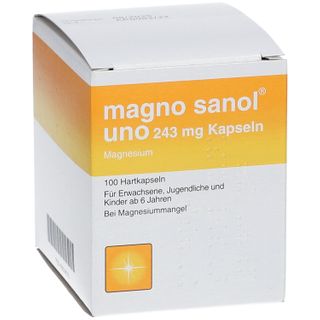 magno sanol® uno 243 mg Kapseln 100 St - Shop Apotheke