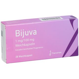 BIJUVA 1 mg/100 mg Weichkapseln 28 St mit dem E-Rezept kaufen - Shop ...