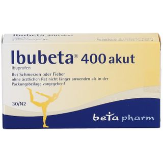 Ibubeta® 400 akut 30 St - Shop Apotheke