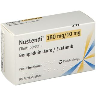Nustendi 180 mg/10 mg 98 St mit dem E-Rezept kaufen - Shop Apotheke
