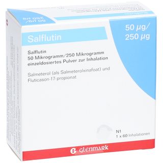 Salflutin 50 µg/250 µg/Dosis 1 St mit dem E-Rezept kaufen - Shop Apotheke