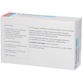 KESIMPTA 20 mg Inj.-Lsg.im Fertigpen Starterp. 3x0,4 ml mit dem E ...