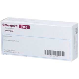 Verquvo® 5 mg 1x28 St mit dem E-Rezept kaufen - Shop Apotheke