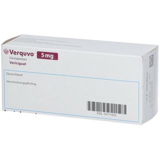 Verquvo® 5 mg 1x98 St mit dem E-Rezept kaufen - Shop Apotheke