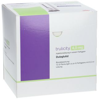TRULICITY 4,5 mg Injektionslösung i.e.Fertigpen 12 St mit dem E-Rezept ...