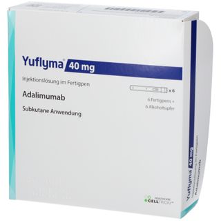 Yuflyma 40 mg/0,4 ml 6 St mit dem E-Rezept kaufen - Shop Apotheke