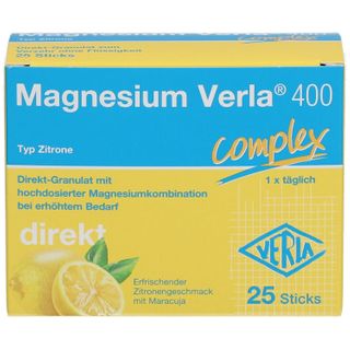 Magnesium Verla® 400 Direkt-Granulat 25 St - Shop Apotheke