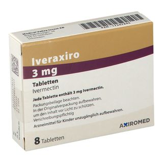 IVERAXIRO 3 mg Tabletten 8 St mit dem E-Rezept kaufen - Shop Apotheke