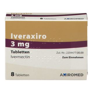 IVERAXIRO 3 mg Tabletten 8 St mit dem E-Rezept kaufen - Shop Apotheke
