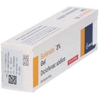 SOLARAZE 3% Gel 50 g mit dem E-Rezept kaufen - Shop Apotheke