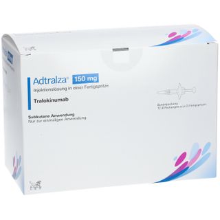 Adtralza® 150 mg Inj.-Lsg.i.e.Fertigspritze 12x1 ml mit dem E-Rezept ...