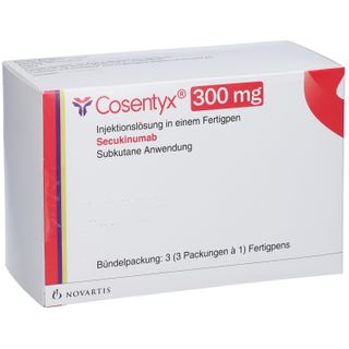 COSENTYX 300 mg Injektionslösung i.e.Fertigpen 3x1 St mit dem E-Rezept ...