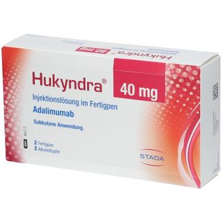 HUKYNDRA 40 mg/0,4 ml Inj.-Lösung im Fertigpen 2x0,4 ml mit dem E ...